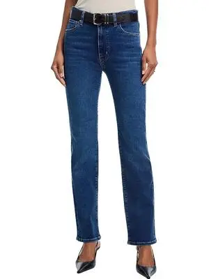 FRAME The Pencil High Rise Slim Straight Jeans - Femma