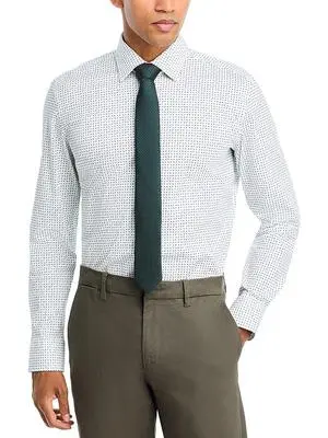 BOSS Kent Collar Slim Fit Dress Shirt - Light Pastel Green