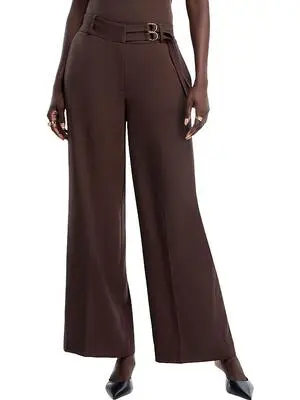 Elie Tahari Malka Pants - Bistro Brown