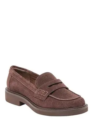 Dolce Vita Tiggy Loafer Flats - Mahogany