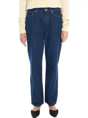 Tove High-rise Straight Leg Jeans - Indigo