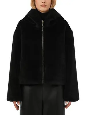 Max Mara Olly Reversible Jacket - Black