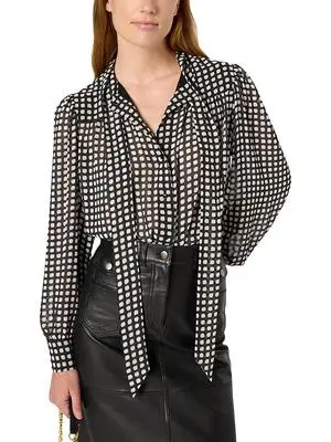 Gerard Darel Alisha Button Up Blouse - Black