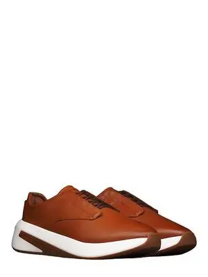 Wolf & Shepherd SuperCrossover Lace Up Sneakers Honey / White