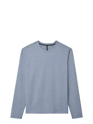 Ten Thousand Interval Long Sleeve Tee Apex Blue