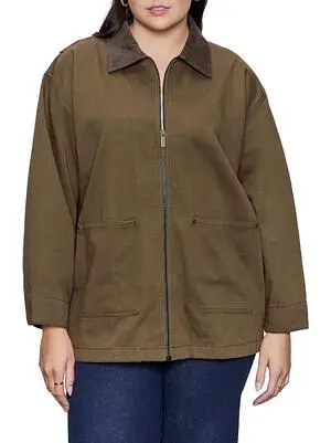 Sanctuary Barn Jacket - Burnt Olive