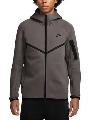 Nike Tech Fleece Hoodie Cave Stone/black