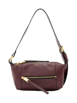 ALLSAINTS Vega Mini Shoulder Bag - Dark Red