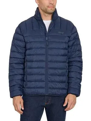 IZOD Classic Puffer Jacket Navy
