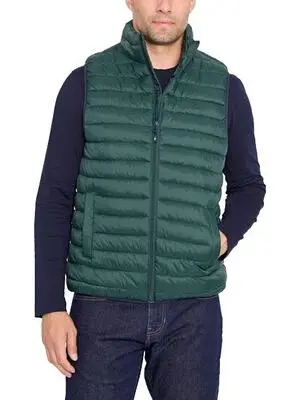 IZOD Classic Puffer Vest Rainforest