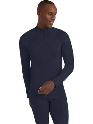 Falke Wool Tech Zip Base Layer Top Capitain