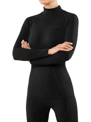 Falke Maximum Warm Turtleneck Base Layer Top - Black