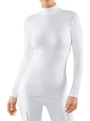 Falke Maximum Warm Turtleneck Base Layer Top - White