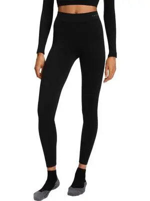 Falke Maximum Warm Long Baselayer Bottom - Black