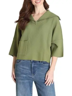 APNY Half-zip Pullover - Olive