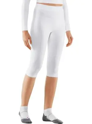 Falke Maximum Warm 3/4 Base Layer Bottom - White