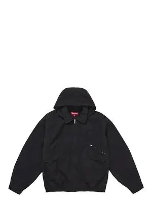 Supreme Hooded Utility Jacket - Black