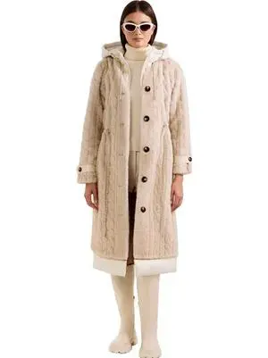 Rudsak Oriana Faux Fur Coat - White