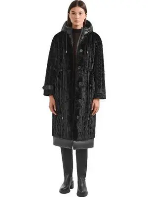 Rudsak Oriana Faux Fur Coat - Black