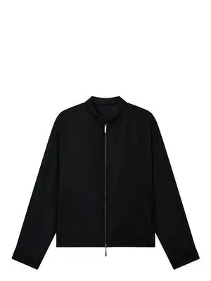 Emporio Armani Reversible Zip-up Jacket - Black