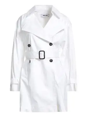 ANNIE PARIS Twill Trench Coat - White