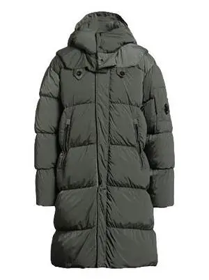 C.P. COMPANY Quilted Down Coat - Beige