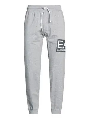 EA7 Pants Size Cotton, Elastane - Grey
