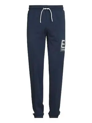 EA7 Pants Size Cotton, Elastane - Navy