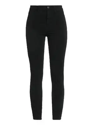 Guess Slim Fit High-waisted Pants - Black