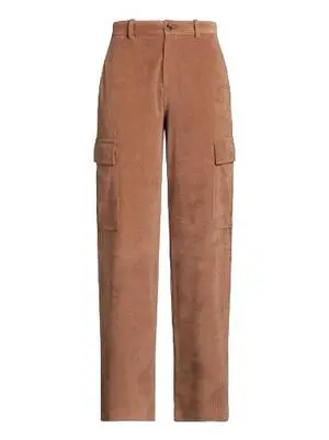 CIRCOLO 1901 Cotton-blend Corduroy Cargo Trousers - Beige