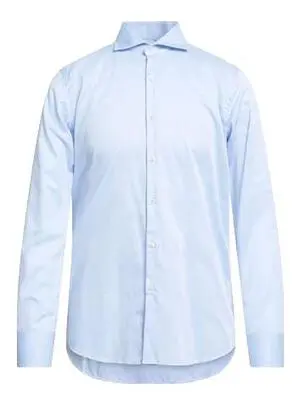 BAGUTTA Shirt Size Cotton - Sky Blue