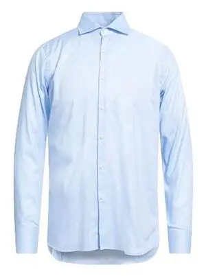 BAGUTTA Shirt Light Size Cotton - Blue