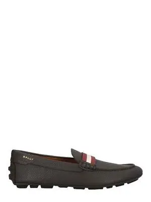 Bally Loafers In Calfskin Leather Brown
