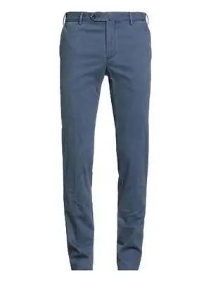 PT TORINO Pants Slate Size Cotton, Elastane - Blue