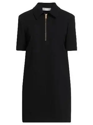 Tory Burch Mini Crepe Dress - Black