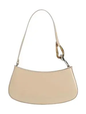 Staud Leather Baguette Bag - Beige