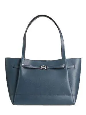 Michael Kors Leather Shopper Tote - Blue