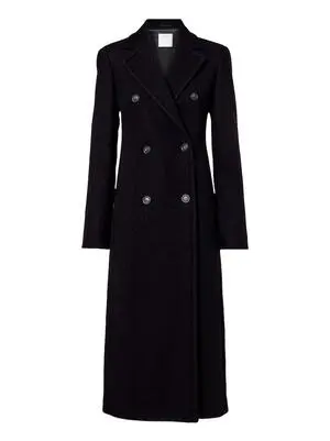 Sportmax Comune Virgin Wool Coat - Black