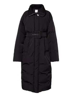 Sportmax Casarsa Belted Down Coat - Black