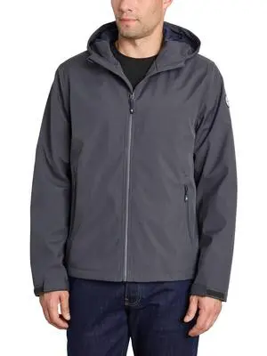 IZOD Laminated Stretch Jacket - Iron Gate
