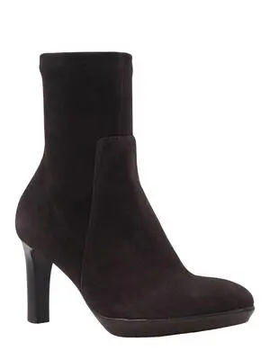 Aquatalia Rhumba Low Weatherproof Bootie Espresso Suede