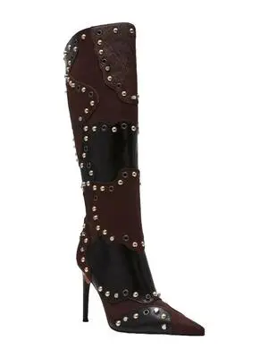 Steve Madden Revive Knee High Boot - Brown Multi