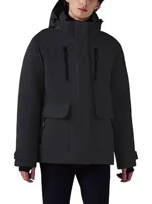 TRIPLE F.A.T. GOOSE Anvil Short Down Parka - Black