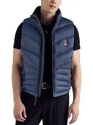 TRIPLE F.A.T. GOOSE Andrus Puffer Down Vest - Navy
