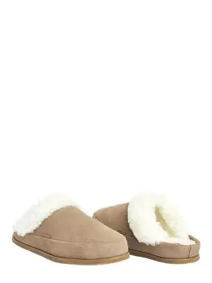 HARI MARI Tia Genuine Shearling Lined Slipper - Storm