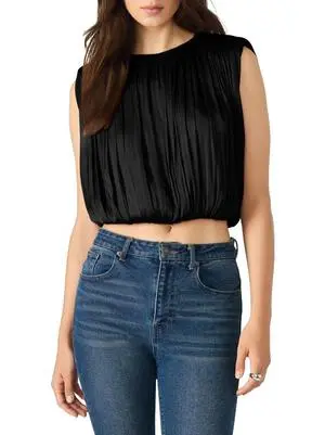 STEVE MADDEN Milana Sleeveless Blouson Top