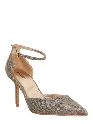 Dune London Calmness Ankle Strap Pumps - Bronze