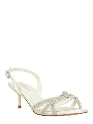 Dune London Moments Slingback Sandal - Ivory