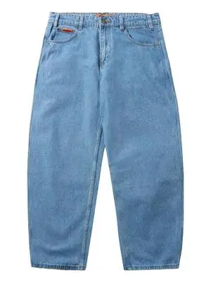 BUTTER GOODS Baggy Drawstring Jeans - Washed Indigo