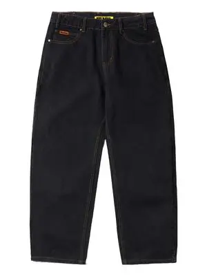 BUTTER GOODS Relaxed Fit Drawstring Jeans - Washed Black